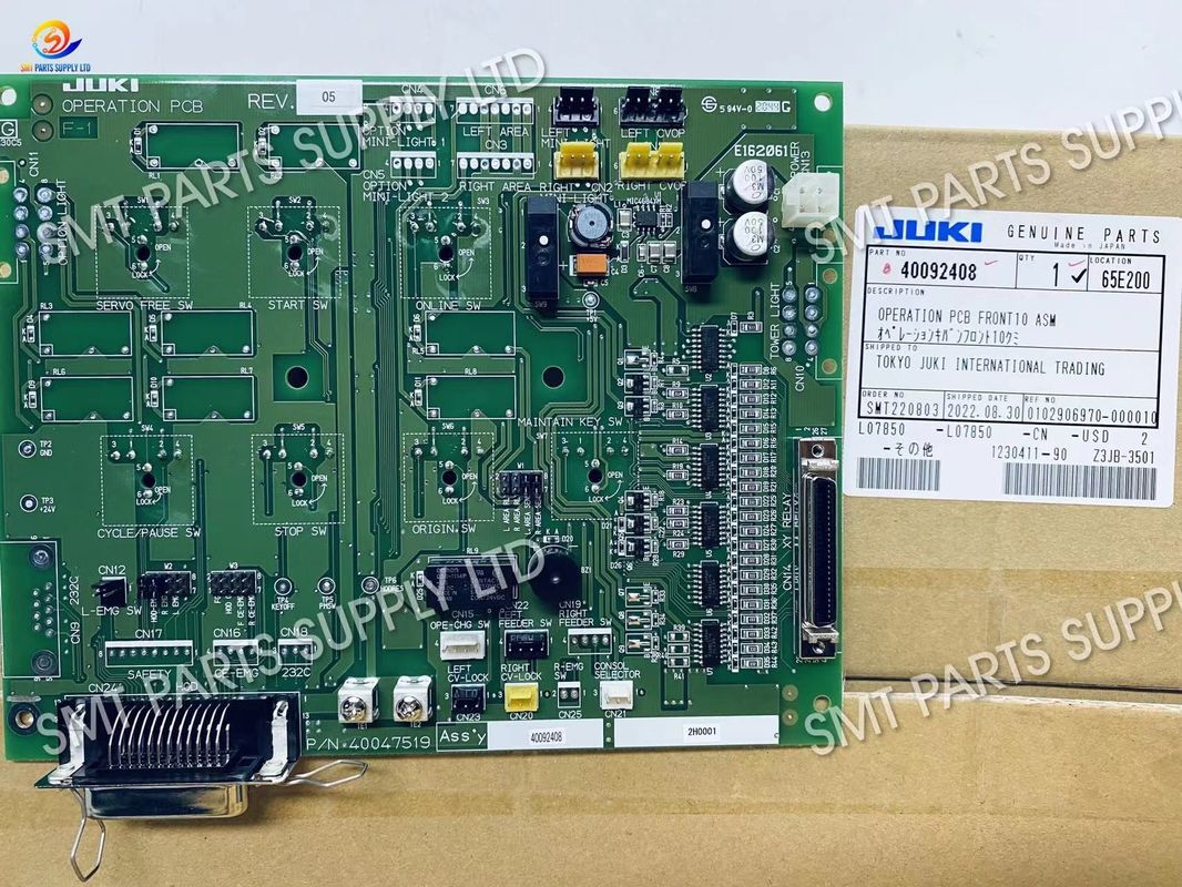 JUKI Operation PCB Board Front10 ASM 40092408 SMT Spare Parts Original ...